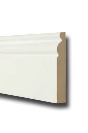 White Primed Moulded Skirting 4.2m Length